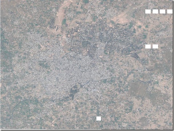 Pakistan GIS: Geo-referenced Satellite Image of Sialkot